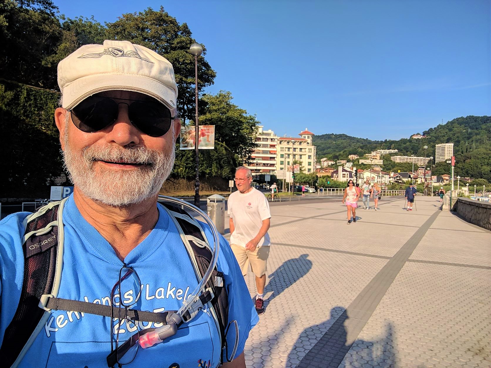 Path conditions: smooth pavement can be good or bad - Senior Pilgrimage